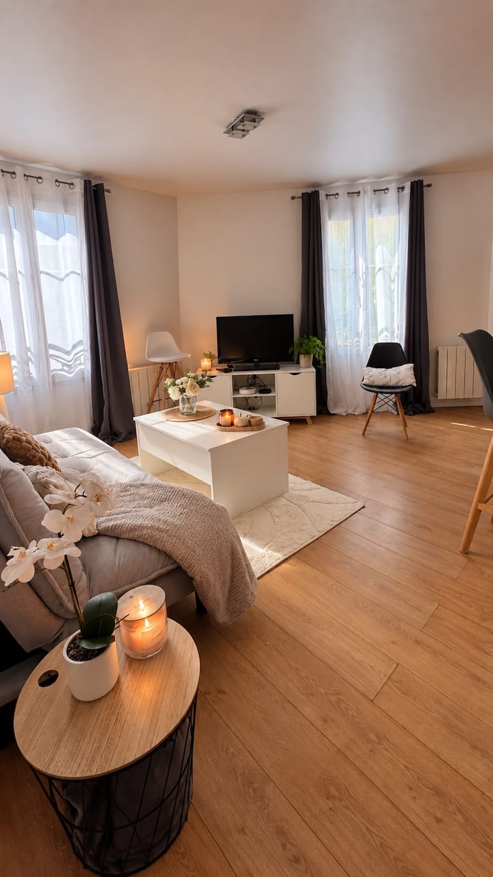 Cocooning Home , Disney à 8 Min En Voiture - Bailly-Romainvilliers