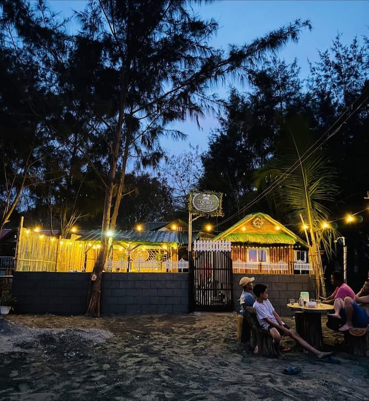 Private Beachfront Modern Nipahut Resthouse - Mangaldan