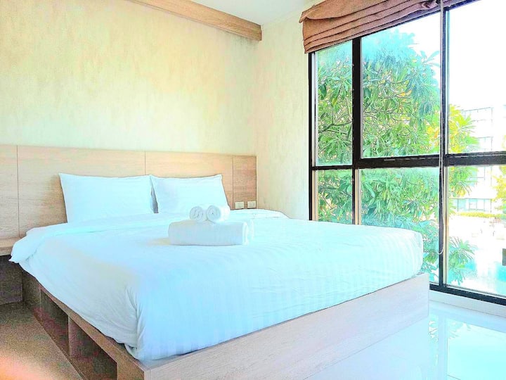 New 2br Near Cha-am Beach | Quiet Area  Huge Pool - Cha-am