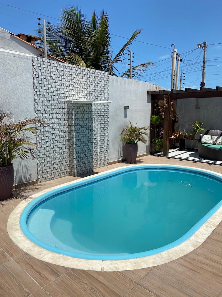 Casa De Praia - Com Piscina 3 Quartos - Luís Correia