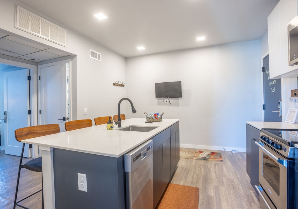 Appartement de 2 chambres avec vue sur le ciel dans le quartier de ...