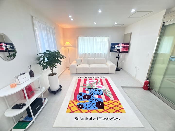 오픈할인! 가족친구들 여행 최적 광안리해수욕장 미슐랭맛집 1분 무료주차 넓고쾌적 13명수용 - Busan