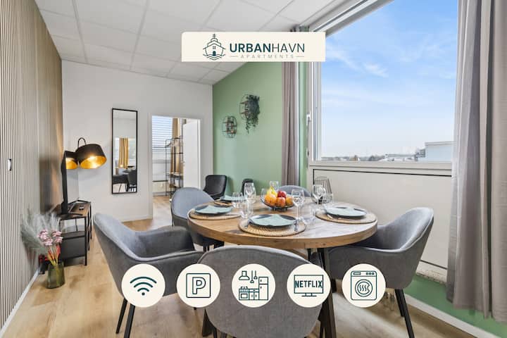 Urban Havn - 3br-apartment, Kostenlose Parkplätze - Frankfurt am Main