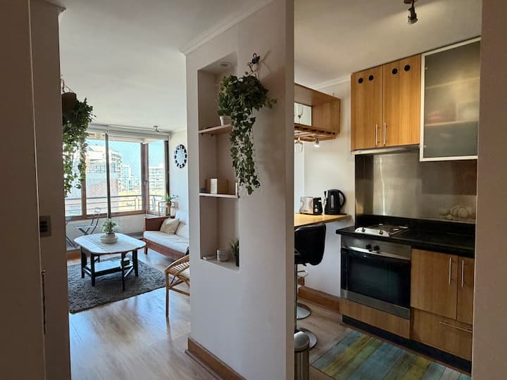 Depto. Metro Escuela Militar Parking-wifi-ac - Las Condes