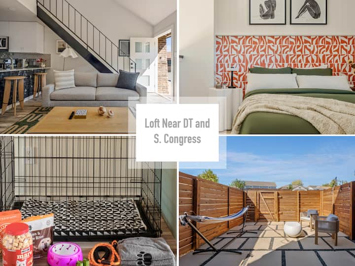 Boutique Loft In Austin | Wifi | Parking | Pets - Austin