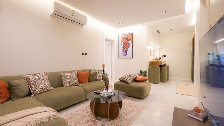 شقة لوڤا  شاشة 75 بوصة المصيف - Riad