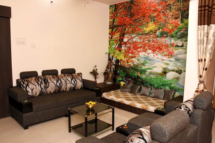 Hilltop Escape|sunrise, Sunset & City Lights Views - Belagavi