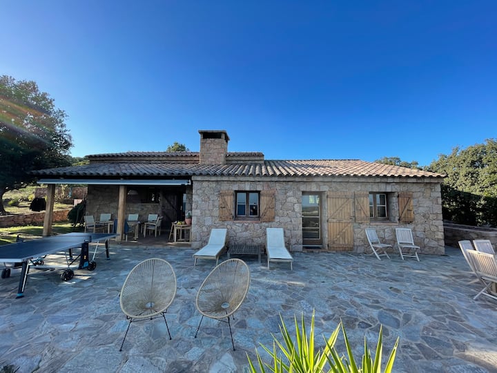 Maison En Pierre - 
Vue Panoramique Sur Les Plages - Porto-Vecchio