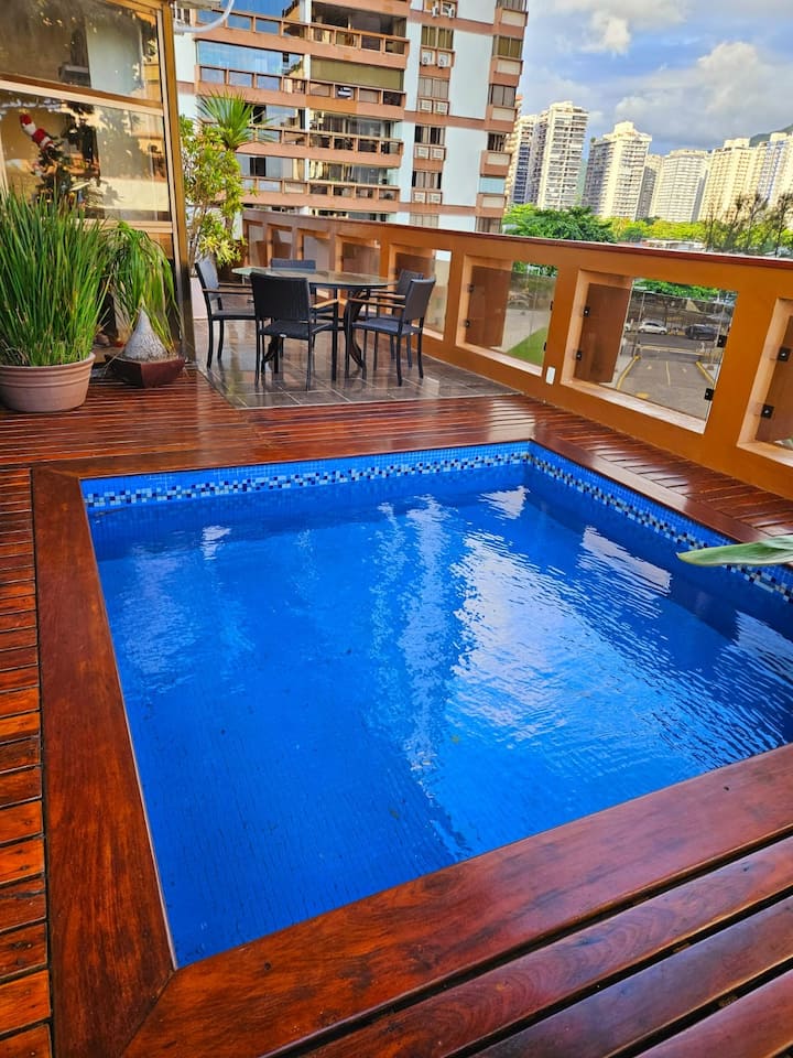 Dúplex 300m2 Frente Mar Piscina Mercado Restaurant - Río de Janeiro