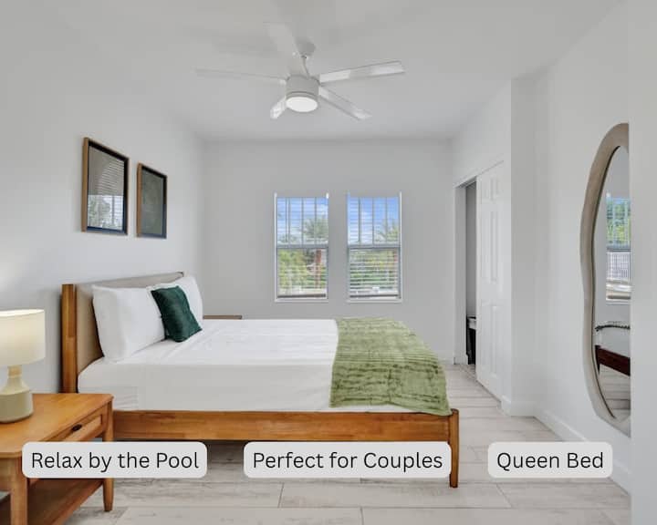 Bright Upper-level 1br Retreat W/ Balcony - Lake Worth, FL
