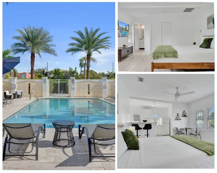 Bright Studio Retreat W/ Kitchen At Lake Worth - Lake Worth, FL