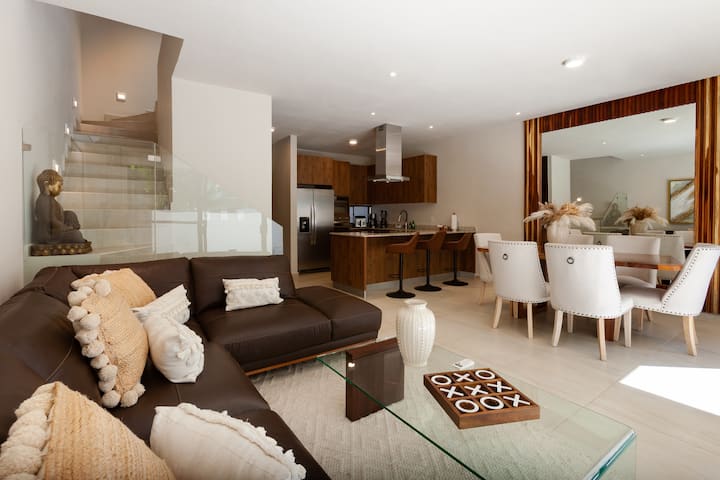 Brandnew Lux Villa | 12 Min To Beach | Pool | Gym - Playa del Carmen