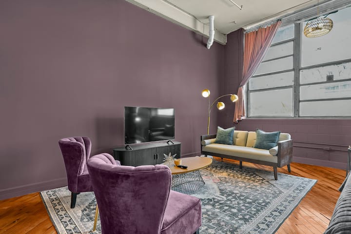 Nyc Style Industrial Loft ~ Walkable Neighborhood - Détroit, MI