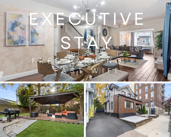Modern 5br Corporate Stay 10 Mins To Nyc + Parking - Manhattan, NY