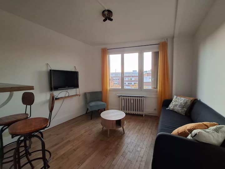 Séjour Paisible Avec Vue Dégagée, Confort Moderne - Maisons-Alfort