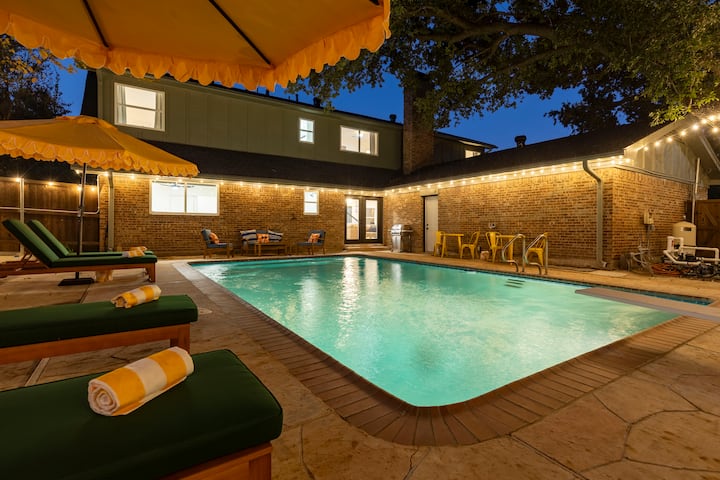 Luxury 5br W/ Pool & Hot Tub, Minutes From Dfw - 歐文
