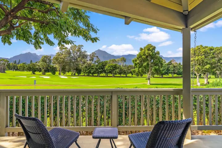 Luxury Star-shaped Sanctuary With Mountain Views - Princeville, HI