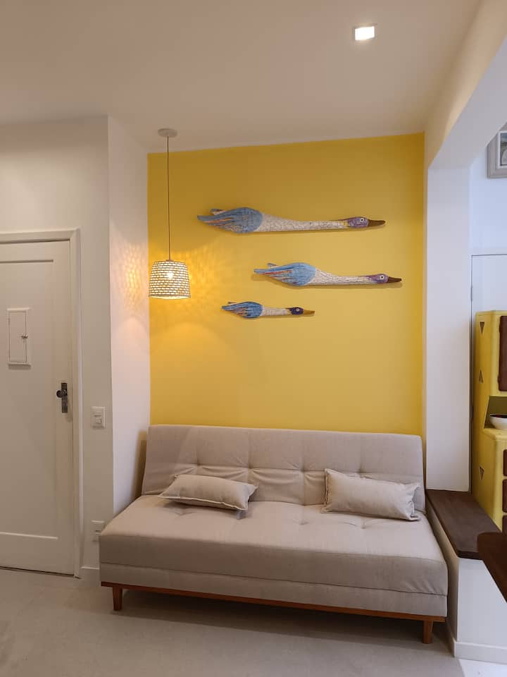 Apartamento Estilo Tropical No Coração De Ipanema - Ipanema