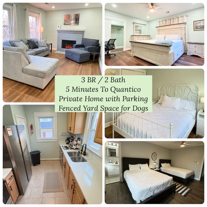 3 Br 2 Bath King Bed House 5 Minutes To Quantico - Dumfries, VA