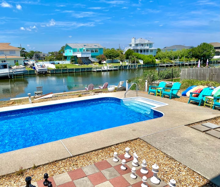 Island Girl-sleeps 15-pool-beach-dock-8br/4ba - Virginia Beach, VA