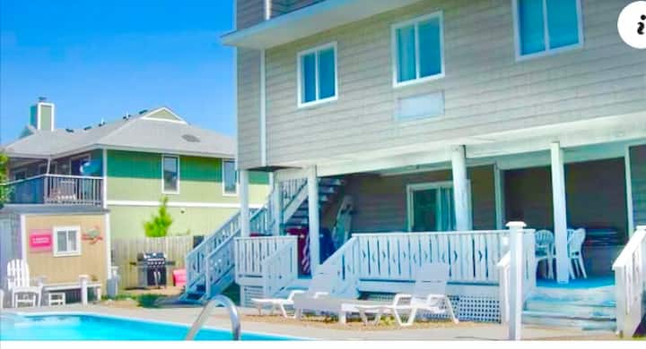 “Island Girl”-sleeps 15-pool-beach-dock-8br/4ba - Virginia Beach, VA