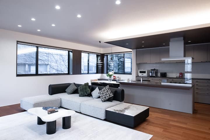 New Open 港区顶级三层电梯别墅 | 4卧4卫2浴 | 近六本木站与乃木坂站-Mt0476 - Roppongi