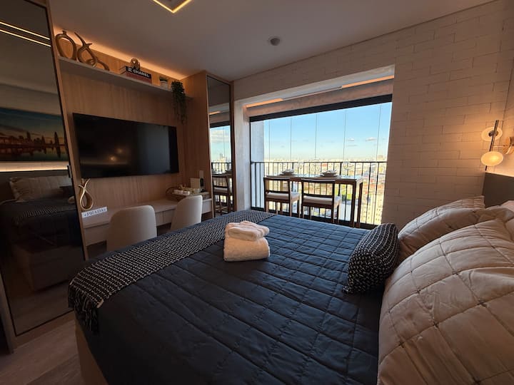Studio Dubai • Luxo No Zyz Centro - Liberdade