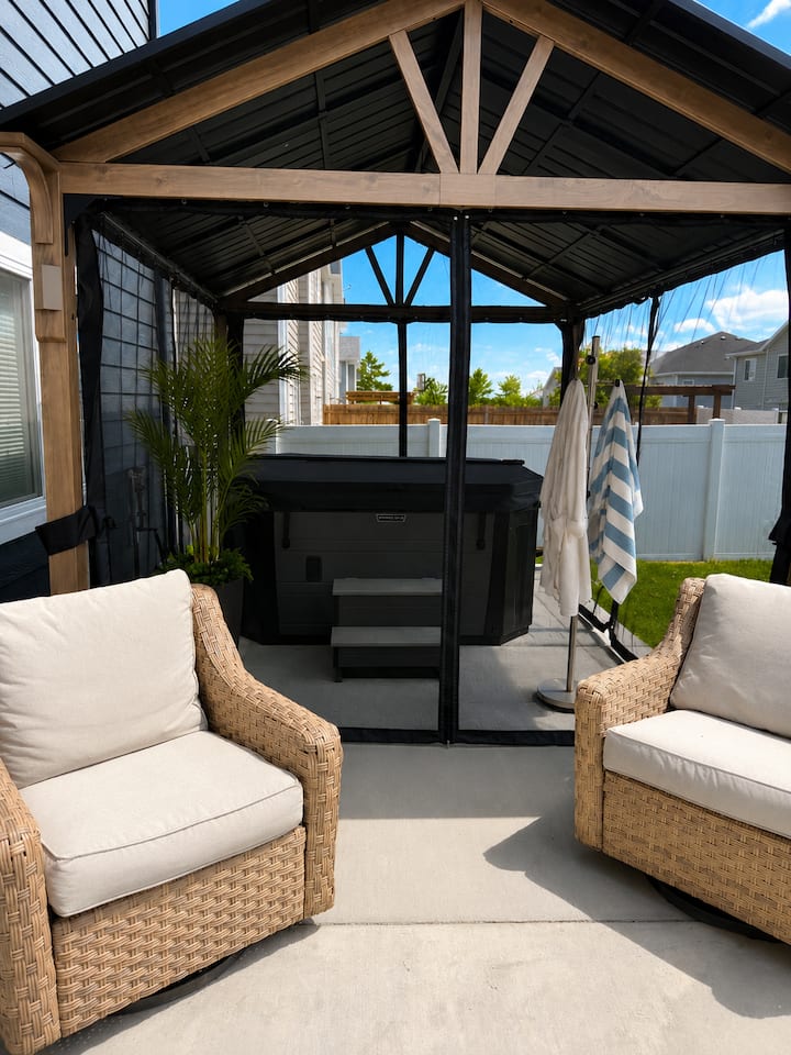 New Modern 3br Hot Tub & Sauna | Peaceful Getaway - North Dakota