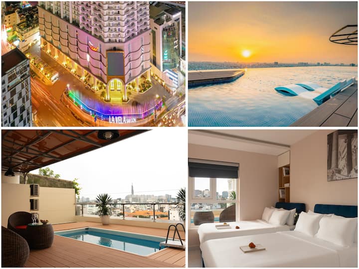 Skyline View/2br+3bed+2wc/pool/gym/bbq/garden/d3 - Ho Chi Minh