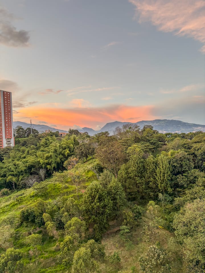 3brmodern Apto With Mountain View 10 Min Poblado - Medellín