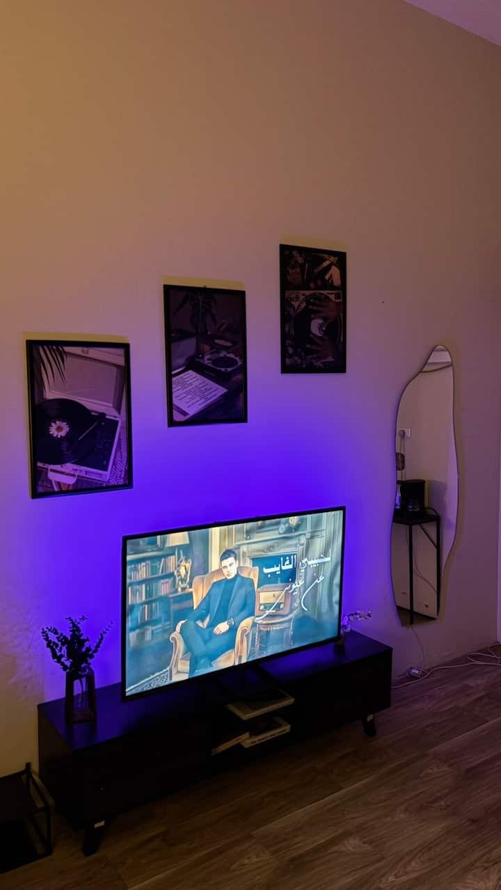 شقة هادئة بصالة وغرفة نوم - Arabie saoudite