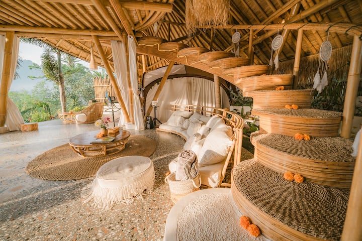 Eco Bamboo Villa Sidemen Bali 2b - Sidemen
