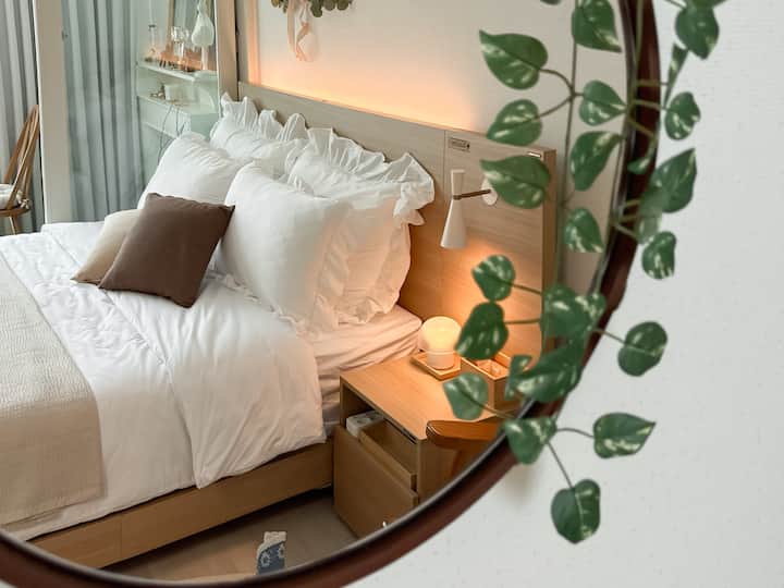 장기간 숙박 문의/감성 숙소/재택근무/출장/동탄역/삼성전자/한림대병원/에버랜드/타임테라스몰 - Osan-si