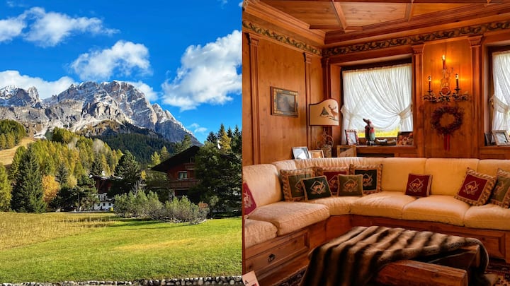 Authentic Olympics Chalet • Stunning View & Garage - Cortina d'Ampezzo