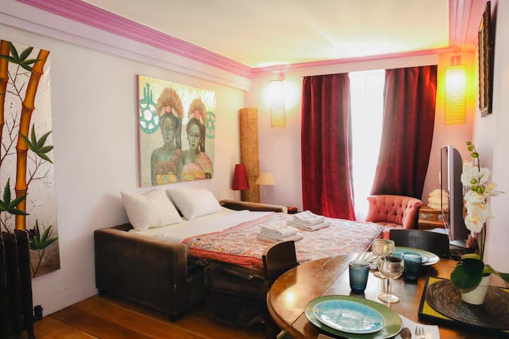 Studio Central Et Rénové, éQuipé Central Paris - Rue Saint-Maur