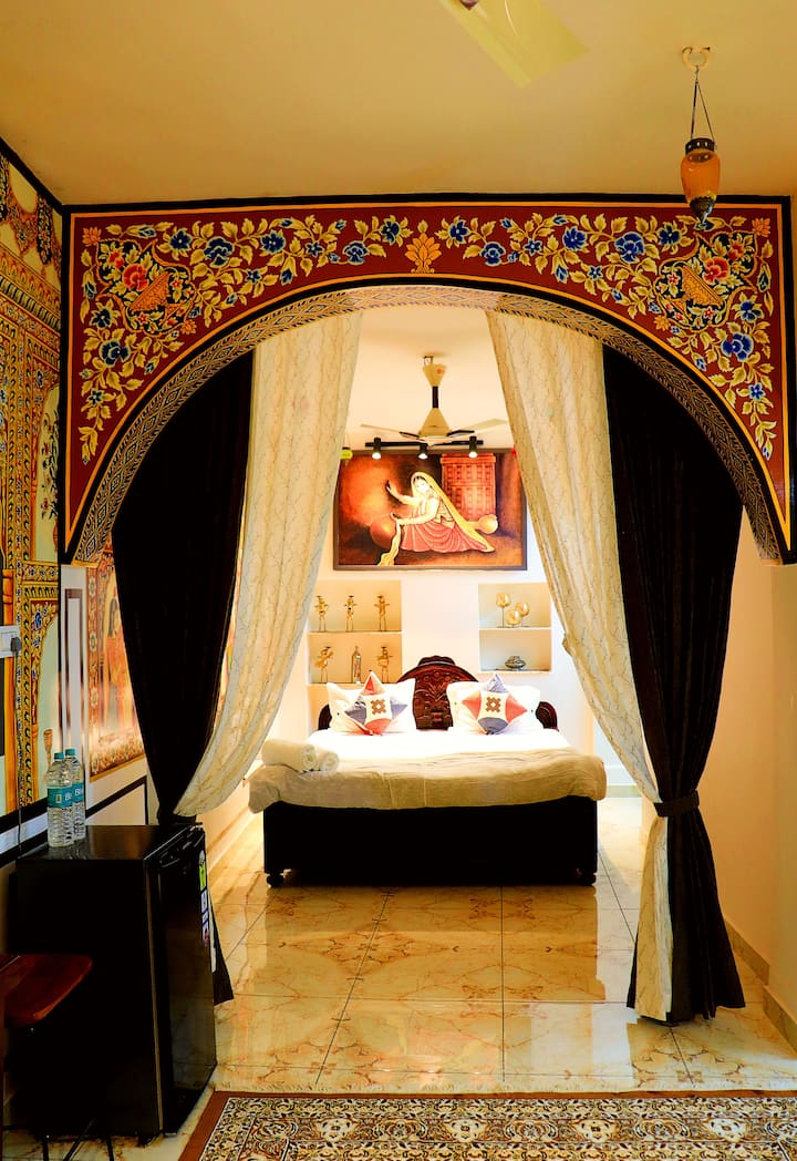 Boutique 1bhk Cultural Suite| Kitchen•terace•retro - Jodhpur