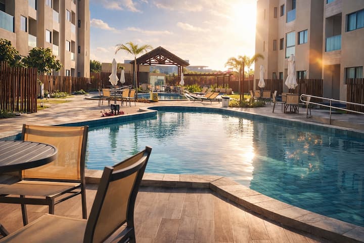 Carneiros Com Jacuzzi Privativa | Flat 10b - Praia dos Carneiros