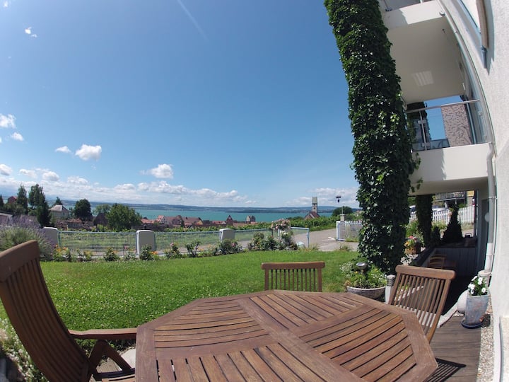Wohnung Mit Aussenfreisitz Blick Auf See,  Wohg. D - Meersburg