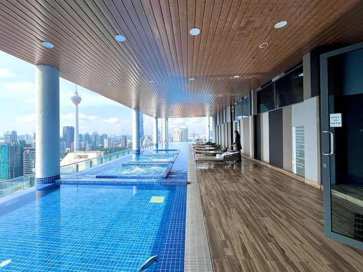 @79sb0804 Best Sky Pool Kltower Klcc Merdeka Tower - Kepong