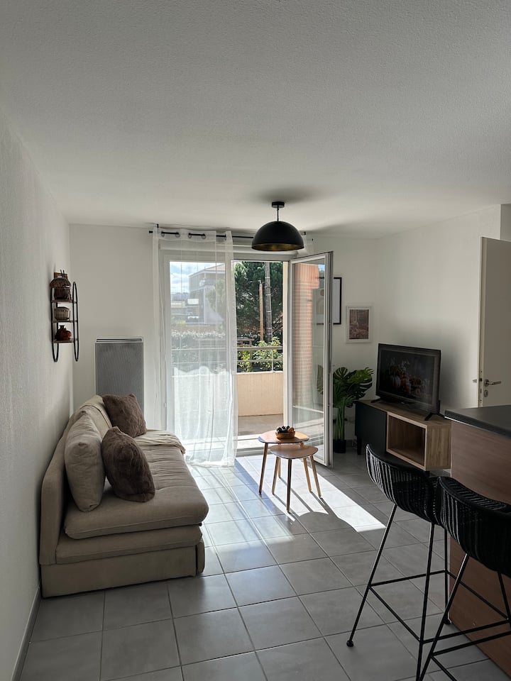 T2 Douillet, Sortie Rocade & Bus/métro - Blagnac