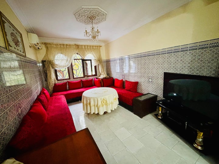 Appartement Style Traditionnel Chauffé - Fes