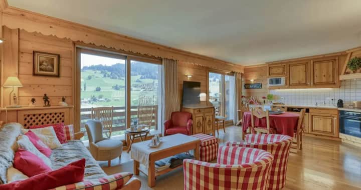 Charme Alpin Avec Vue Sur Le Mont-blanc - Saint-Gervais-les-Bains