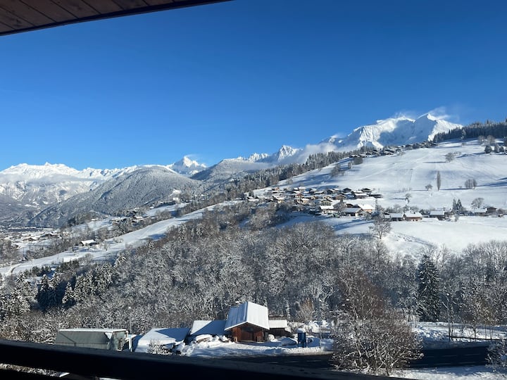 Charme Alpin Avec Vue Sur Le Mont-blanc - Combloux