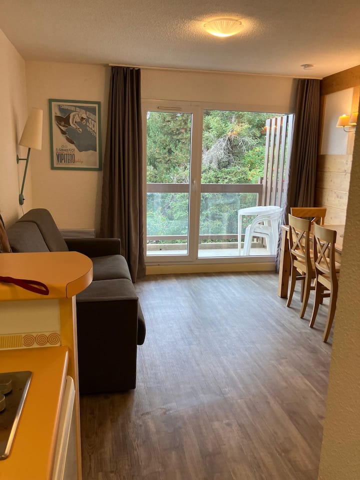 Studio Cabine 4 Personnes Centre De Font-romeu - Font-Romeu-Odeillo-Via