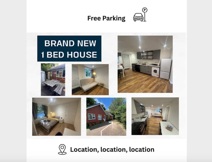 1 Bedroom House Sleeps 4 Near Gatwick Airport - London Gatwick Airport (LGW)