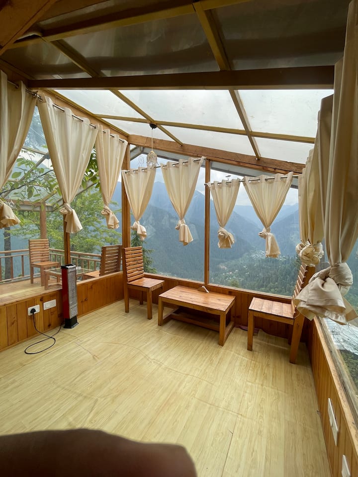 Mountain View Treehouse | Wi-fi | Free Parking - Jibhi