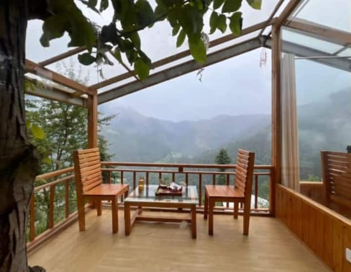 Mountain View Treehouse | Wi-fi | Free Parking - Jibhi