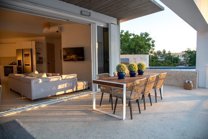 Penthouse With Jacuzzi And Terrace By The Marina - Cabo San Lucas