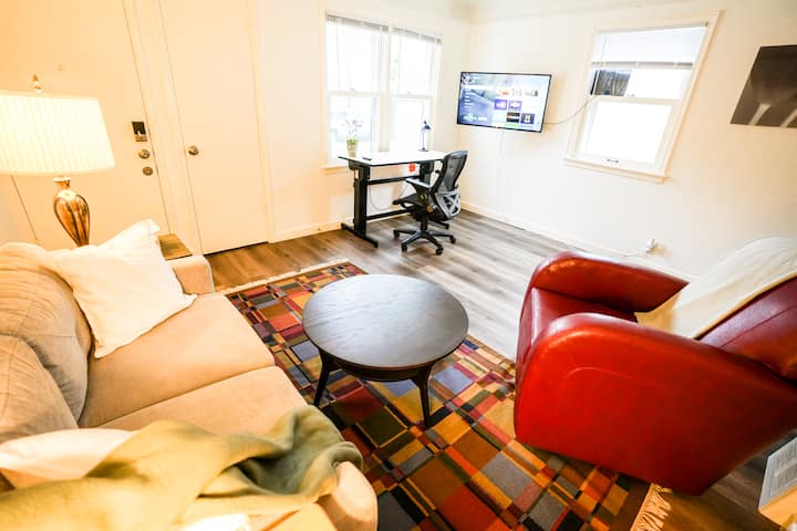 Cozy 1br Bungalow Home W Gym By Va, Moa, Lightrail - Minneapolis−Saint Paul Airport (MSP)