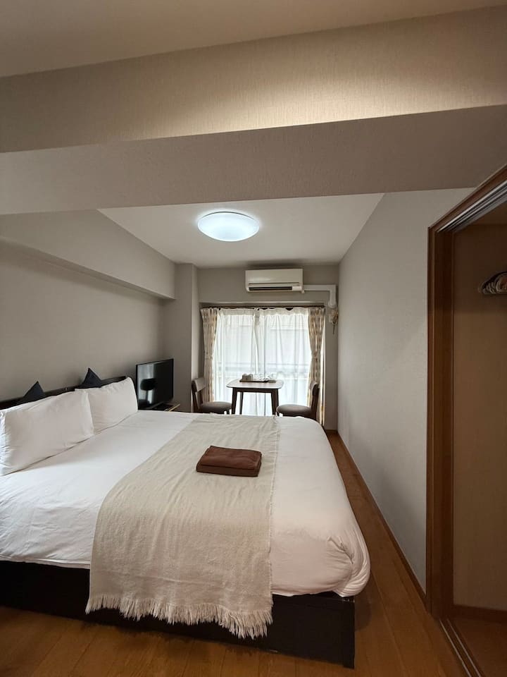 新宿区早稻田大学徒步3分钟，直达日本桥池袋新宿上野，2dk 两室 40平南北通透双阳台 带电梯的公寓 - 東京都